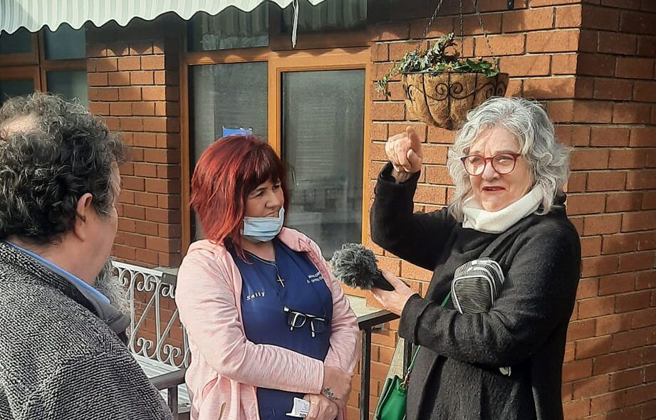 Sue Nunn & KCLR Visit Mount Carmel - Mount Carmel Supported Care Home ...